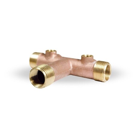 Simer TANK TEE BRASS 4""L TCU78-635DLF | Zoro