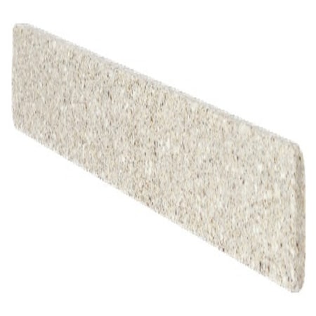 Arstar Inc. Arstar Cultured Marble Side Splash 22 in. W X 1 in. D Latte ...