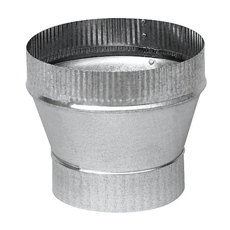 Imperial Mfg Imperial 4 in. D X 6 in. D Galvanized Steel Furnace Pipe ...