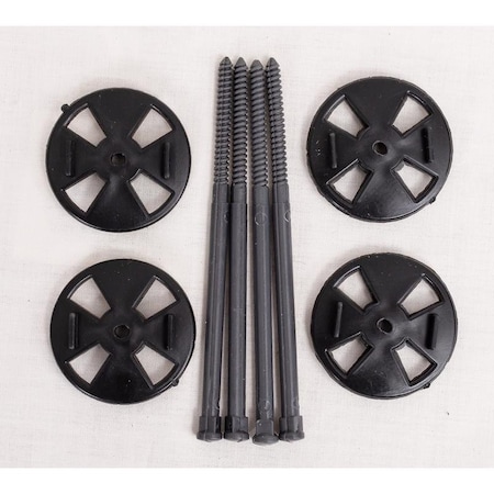 Hessaire Hessaire White Plastic Media Keeper Set 6091063 | Zoro