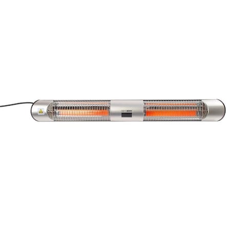 Heat Mate HeatMate 100 sq ft Electric Patio Graphite Heater 1500 BTU ...