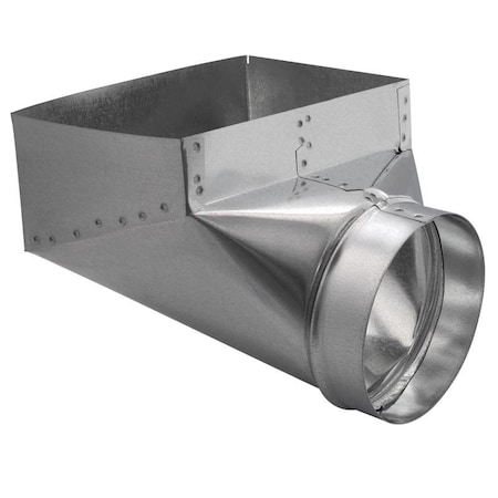 Imperial Imperial 10 in. H X 6 in. W Silver Galvanized Steel Register ...