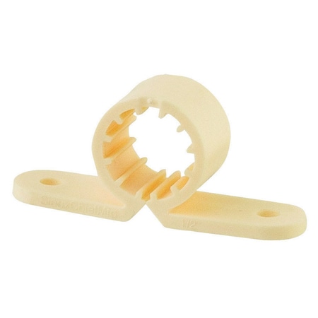 Sioux Chief EZGlide 1/2 in. Natural Plastic Pipe Clamps, PK5 559-2PK2 ...