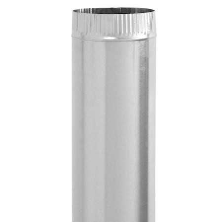 Imperial Mfg Imperial 3 in. D X 24 in. L Galvanized Steel Furnace Pipe ...
