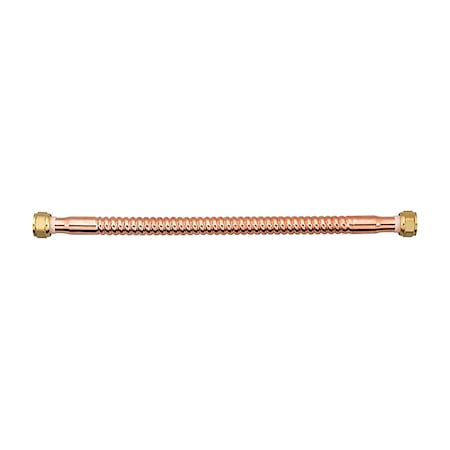 Copper Flex Homewerks 3/4 in. FIP each X 3/4 in. D FIP 18 in. Copper ...