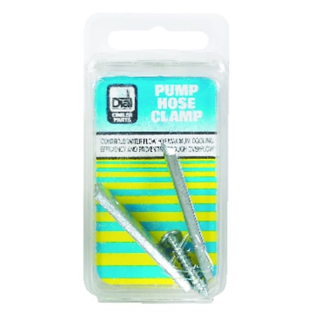 Dial Mfg Dial 3/4 in. H X 2-3/4 in. W Black Steel Hose Clamp 9287 | Zoro