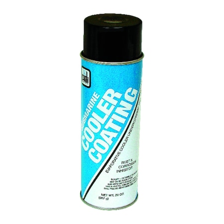 Dial Mfg Dial 9 in. H X 3 in. W White Plastic Aerosol Cooler Coating ...
