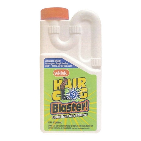 Hair Clog Blaster Whink Hair Clog Blaster! Gel Clog Remover 32 oz 6217 ...