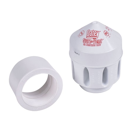 Oatey 2 in. PVC Air Admittance Valve 39220 | Zoro
