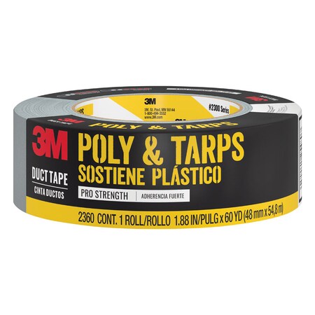 Scotch Duct Tape 3M Poly & Tarp 2360-C | Zoro