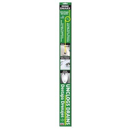 Safe-T-Seal GT Water Products Drain King Drain Unclogger 26 in. L X 1/4 ...