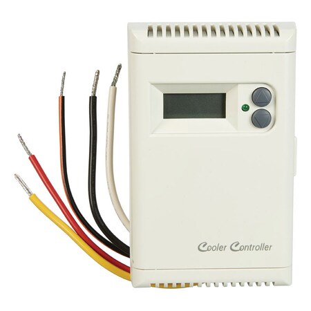 B & K Dial Cooler Controller 4-1/2 in. H X 2-7/8 in. W White Plastic ...