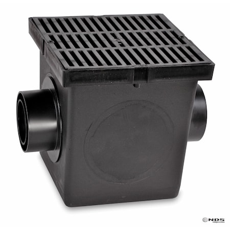 B & K NDS 12 in. W X 12.75 in. D Square Catch Basin Kit 1200BKIT | Zoro