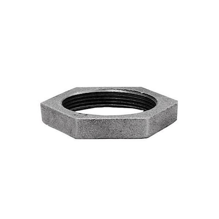Anvil Lock Nut, 1.5", Steel, Galvanized 8700162707 | Zoro