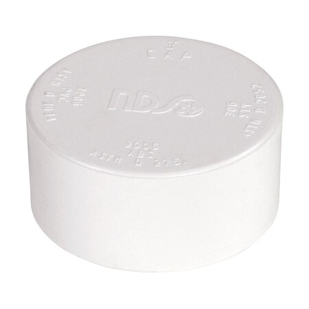 Nds Pvc Drain Cap 3" 3P06 | Zoro