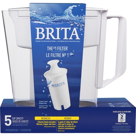 Brita Brita Soho Pitcher White 36089 | Zoro