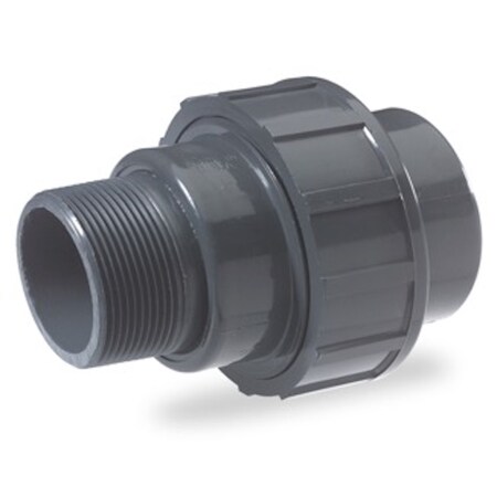 Nds Schedule 80 1-1/2 in. Slip each X 1-1/2 in. D MIPT PVC Union U-1500 ...