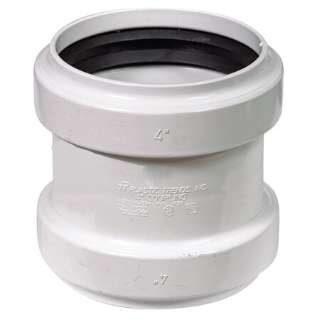 Plastic Trends STOP COUPLING 4""SWRXSWR G604 | Zoro
