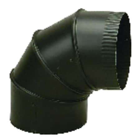 Imperial Mfg Imperial 5 in. D X 5 in. D Adjustable 90 deg Galvanized ...