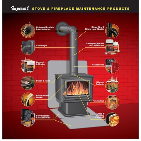 Imperial Mfg Steel Adjustable Flue Stop BM0026 | Zoro