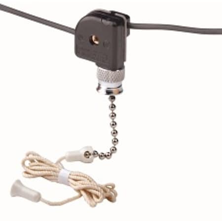 Leviton Leviton Nickel Pull Chain Switch 052-10097-008 | Zoro