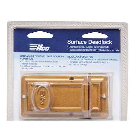 Kaba Ilco Kaba Ilco Bronze Steel Deadbolt 545-54-51 | Zoro