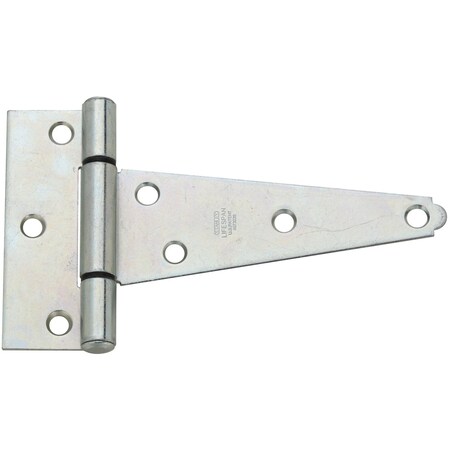 National Hardware 5 in. L Zinc-Plated Extra Heavy Duty T-Hinge N129-080 ...