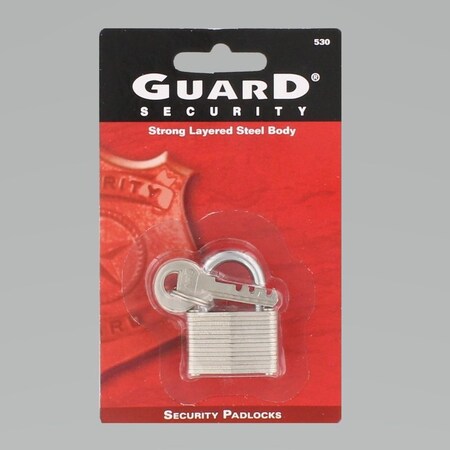 Guard PADLOCK STEEL 1-1/4"" 1PK 530 | Zoro