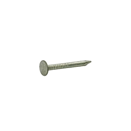 Grip-Rite Roofing Nail, 3 in L, 10D, Steel, Hot Dipped Galvanized ...