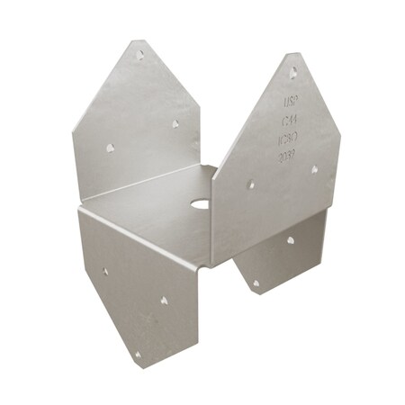 Mitek 2.87 in. H X 3.56 in. W 18 Ga. Steel Post Beam Cap C44 | Zoro