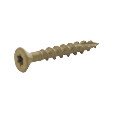 Grip-Rite Deck Screw, #8 x 1-5/8 in, Flat Head, Torx Drive LP158STTBK ...