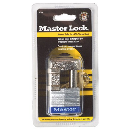 Master Lock PADLOCK 1-1/2"" ARMORLOCK 37D | Zoro