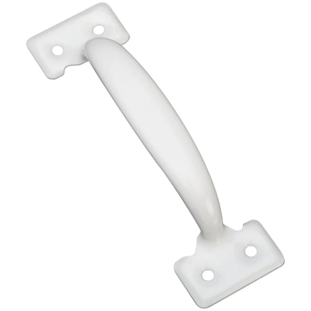 National Hardware 5-3/4 in. L White Steel Utility Pull N248-427 | Zoro