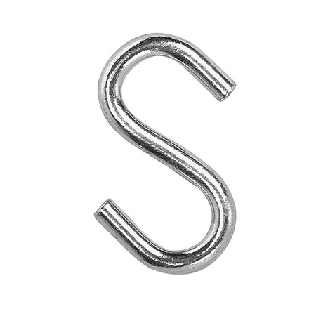 Campbell Chain & Fittings S-HOOK ZINC SILVR 80 6PK B5955024 | Zoro