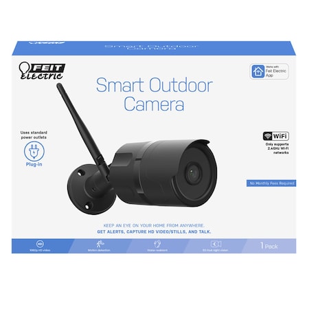 Feit Electric Feit Smart Home Plug-in Outdoor Smart-Enabled Security ...
