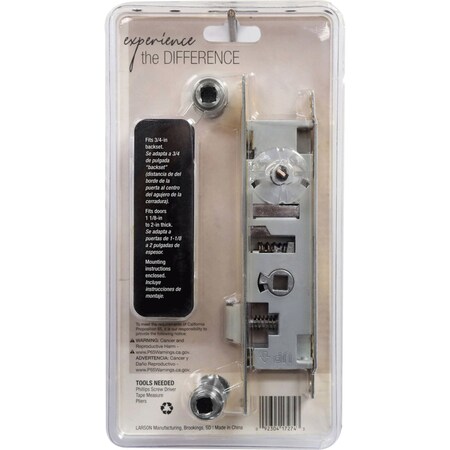Larson Larson Screen Away Bright Brass Gold Zinc Mortise Latch 1 pk ...
