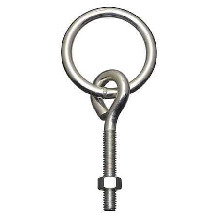 National Hardware Eye Bolt Steel, Zinc Plated N220-624 | Zoro
