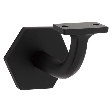National Hardware Powell Black Zinc Die Cast w/Steel Strap Handrail ...