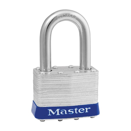 Master Lock PADLOCK SILVER STEEL 2"" 5UPLF | Zoro
