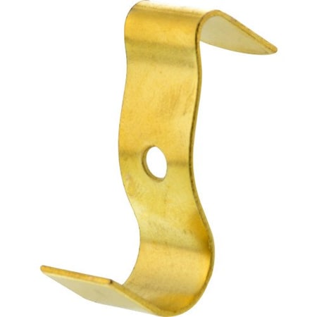 Hillman Brass-Plated Gold Small Molding Hook 1 lb 4 pk 122246 | Zoro