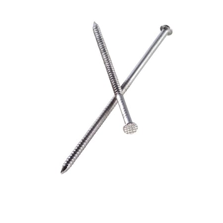 Swan Secure Roofing Nail, 2-1/2 in L, 8D, Stainless Steel S8SND1 | Zoro