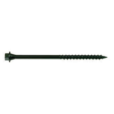 Fastenmaster Wood Screw, #10, 4 in, Hex Drive, 12 PK FMTLOK04-12 | Zoro