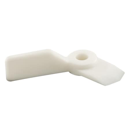 Prime-Line Prime-Line White Nylon Turn Button 9/16 in. L X 0.38 in. H 1 ...
