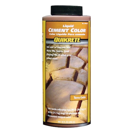 Quikrete Quikrete Liquid Cement Color 10 oz Terra Cotta 1317-04 | Zoro