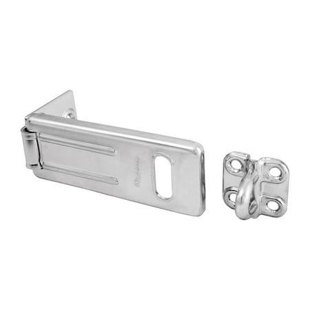 Master Lock Master Lock Zinc-Plated Hardened Steel 3-1/2 in. L Hasp 1 ...