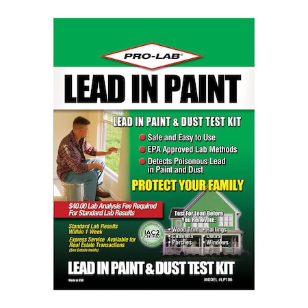 Pro-Lab Pro-Lab Lead in Paint & Dust Test Kit 1 pk LP106 | Zoro