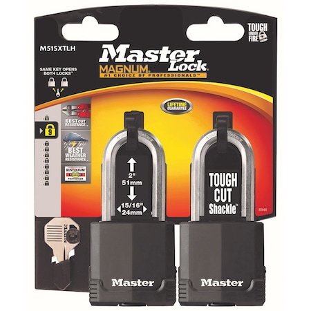 Master Lock Master Lock Magnum 2 in. H X 1-5 in. W X 2 in. L Steel Ball ...