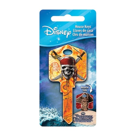 Hillman HILLMAN Disney Skull And Swords House Key Blank 66/97 KW1/KW10 ...
