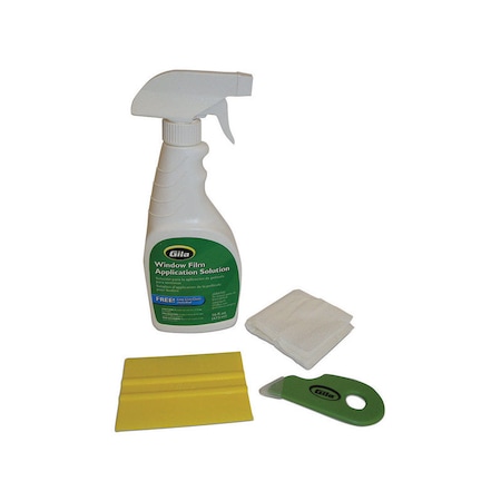 Gila Gila Clear Indoor Window Film Application Kit 11.25 in. W X 11.25 ...