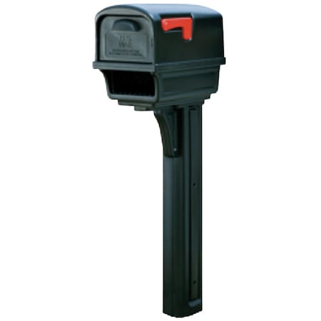 Solar Group Architectural Mailboxes Gentry Classic Plastic Post Mount ...